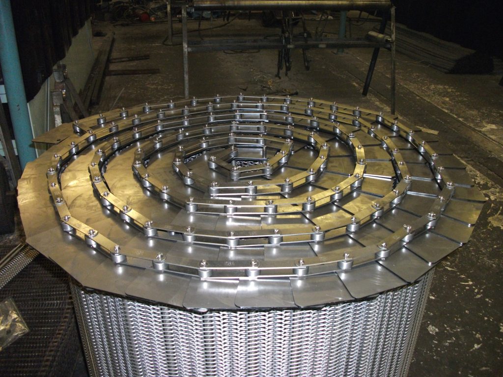 Balanced Spiral Conveyor Belts | George Lane